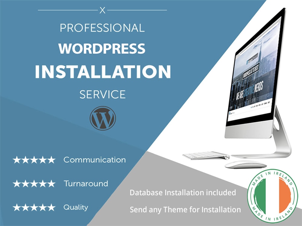 A Wordpress Theme Installed And Setup Upwork