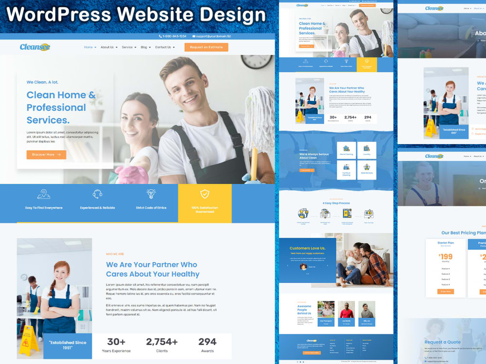 Responsive WordPress Website Design | WordPress Expert Developer | Upwork