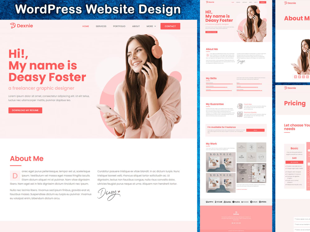 Responsive WordPress Website Design | WordPress Expert Developer | Upwork