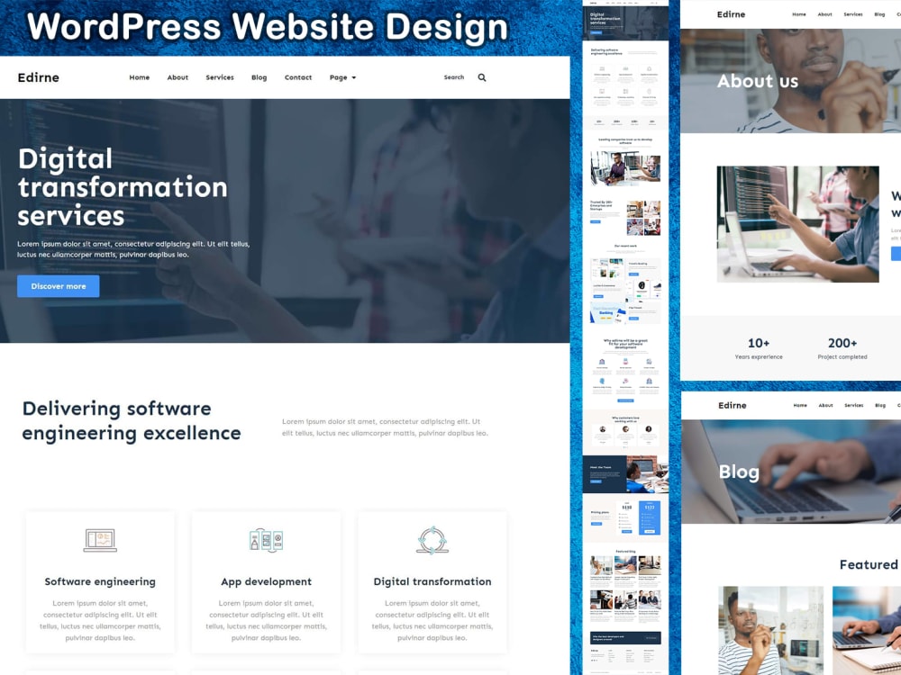Responsive WordPress Website Design | WordPress Expert Developer | Upwork