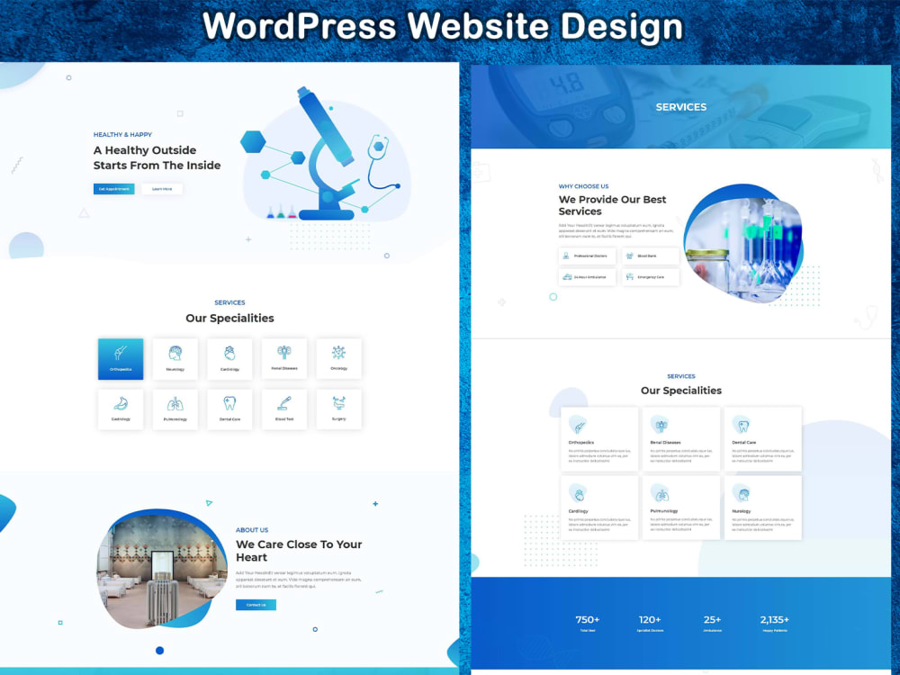Responsive WordPress Website Design | WordPress Expert Developer | Upwork