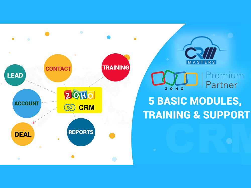 Zoho CRM - 5 Basic Modules, Training & Support | Upwork