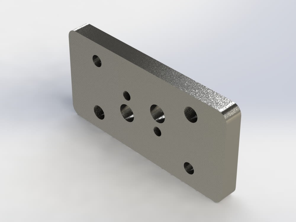 A 3D model of an object made from reference material provided by you ...