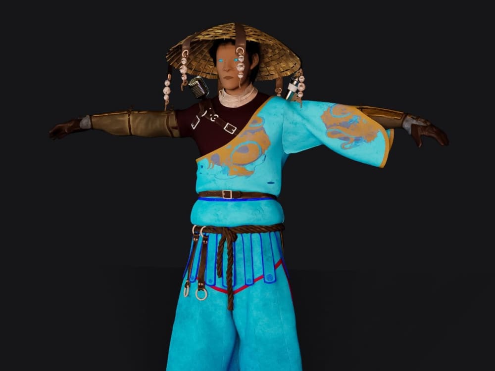 3d vtubing model with rigging for animaze, facerig, vrchat | Upwork