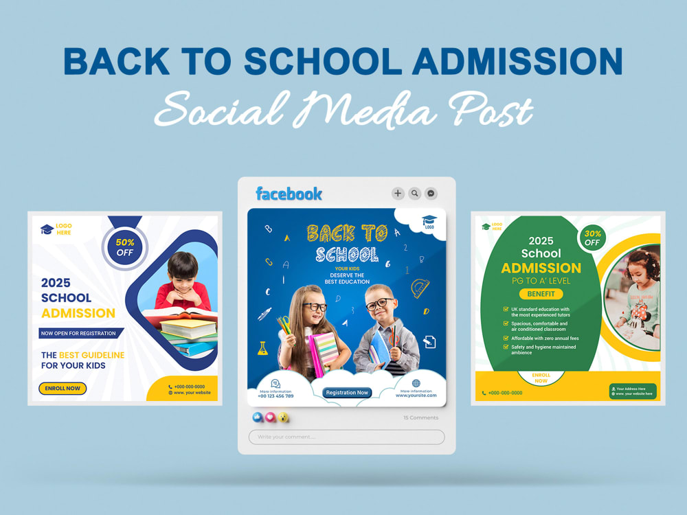 Unique social media posts, banners, ads design | Upwork