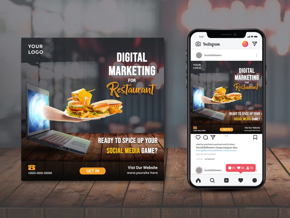 Unique social media posts, banners, ads design | Upwork