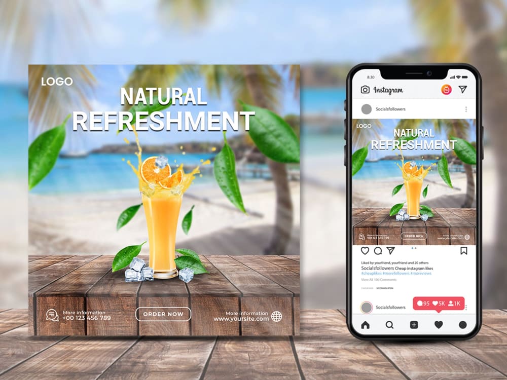 Unique social media posts, banners, ads design | Upwork