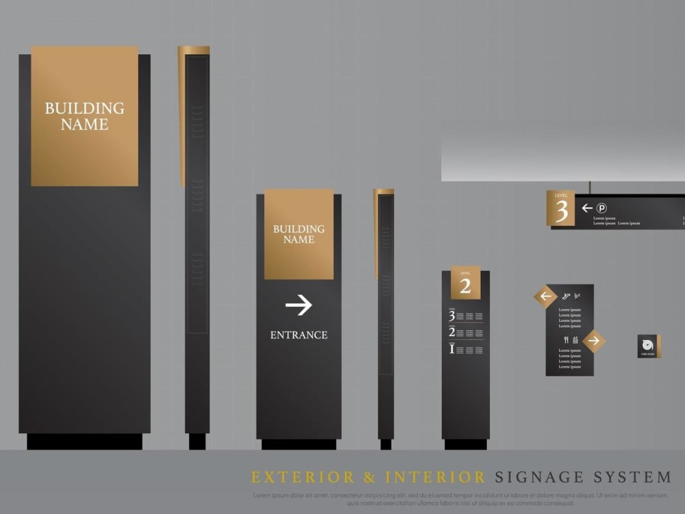 Outdoor banner, billboard, yard sign, signboard, roll-up banner, web ...