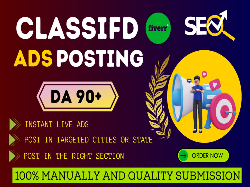Post your classified ads on top classified ad posting sites | Upwork