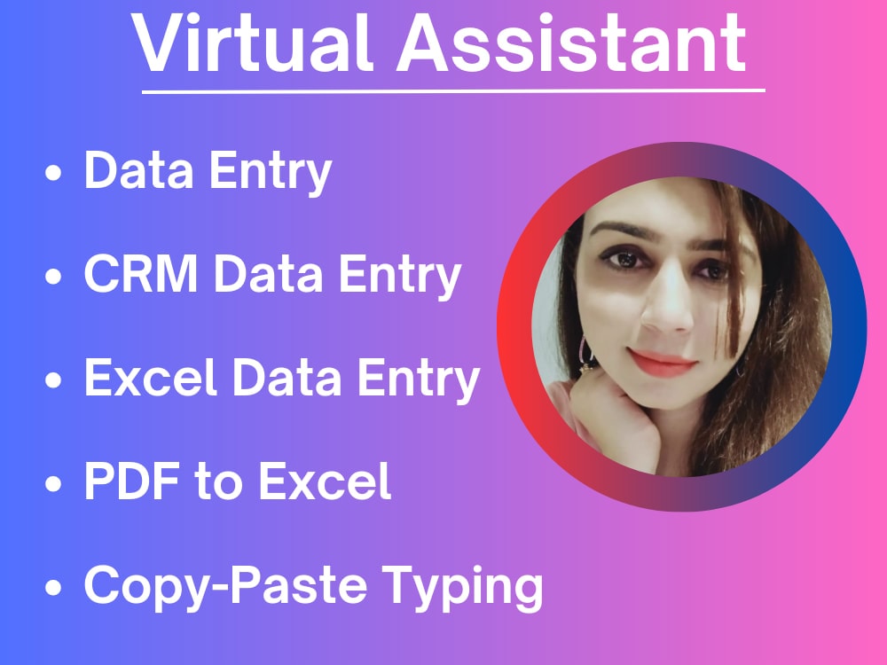 Data Entry Specialist, Copy-Paste, PDF to Excel, Typing, CRM Data Entry | Upwork