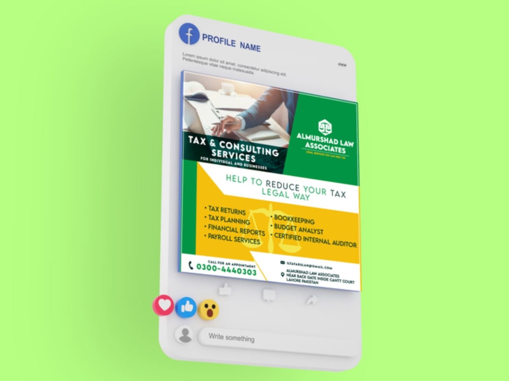 Eye Catching Post Design For Your Business | Upwork