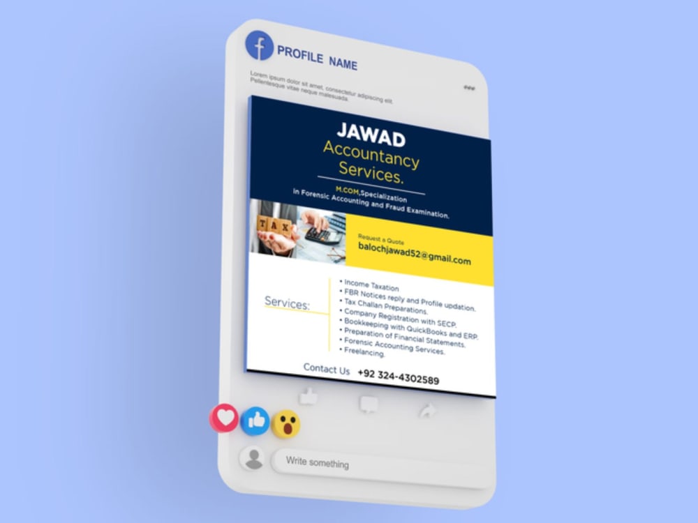 Eye Catching Post Design For Your Business | Upwork