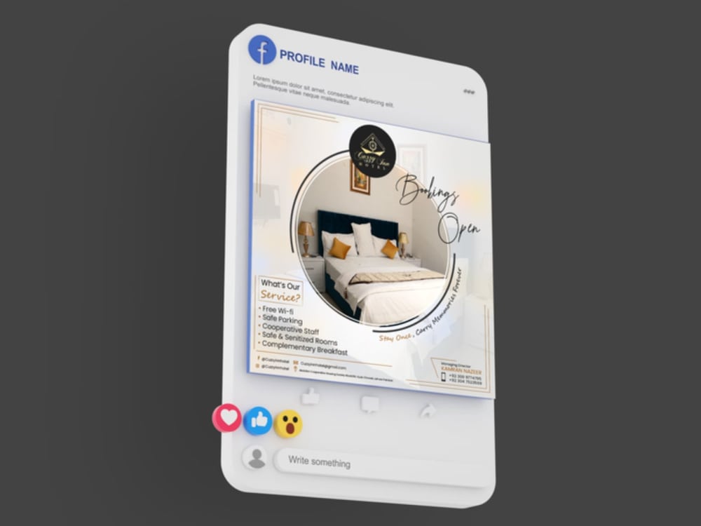 Eye Catching Post Design For Your Business | Upwork