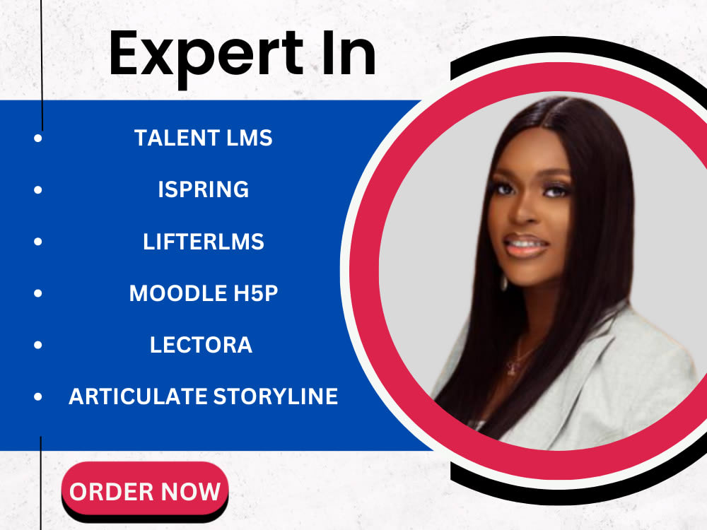 Well set up Ispring talentlms lifterlms moodle h5p lectora and storyline | Upwork