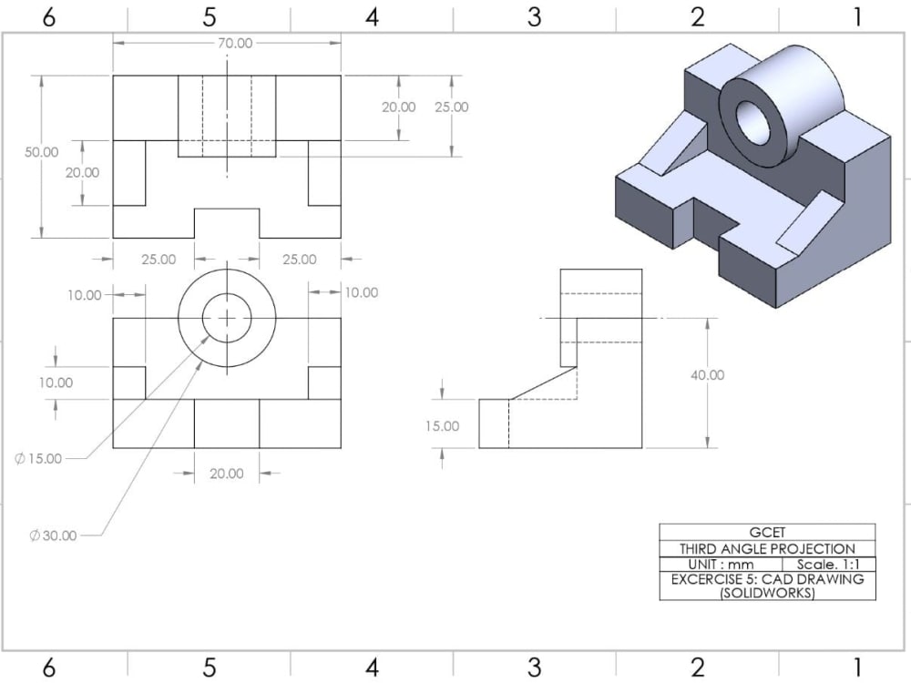 2d mechanical drawings,2d drafting,2d engineering drawings mechanical ...