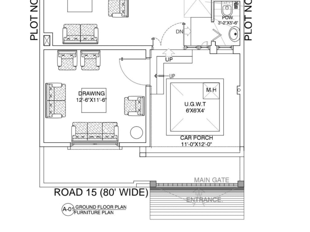 Professional Floor plan in AutoCAD | Upwork