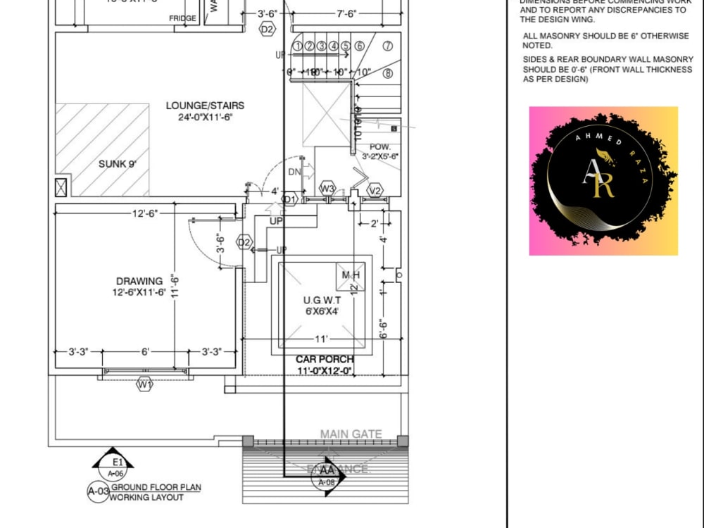 Professional Floor plan in AutoCAD | Upwork