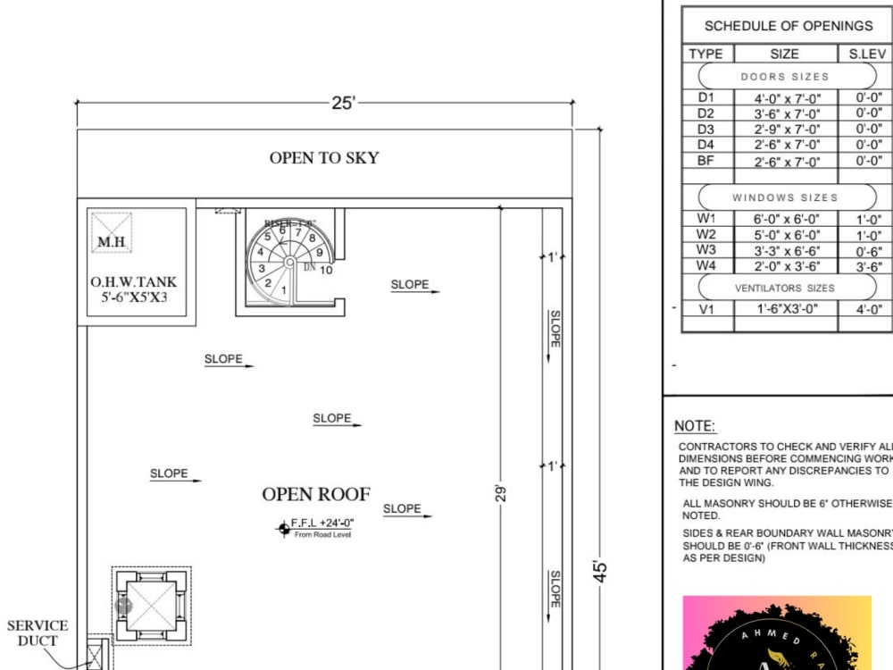 Professional Floor plan in AutoCAD | Upwork