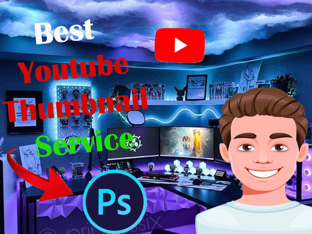 An eye-catching professional youtube thumbnail design in 24 hours | Upwork