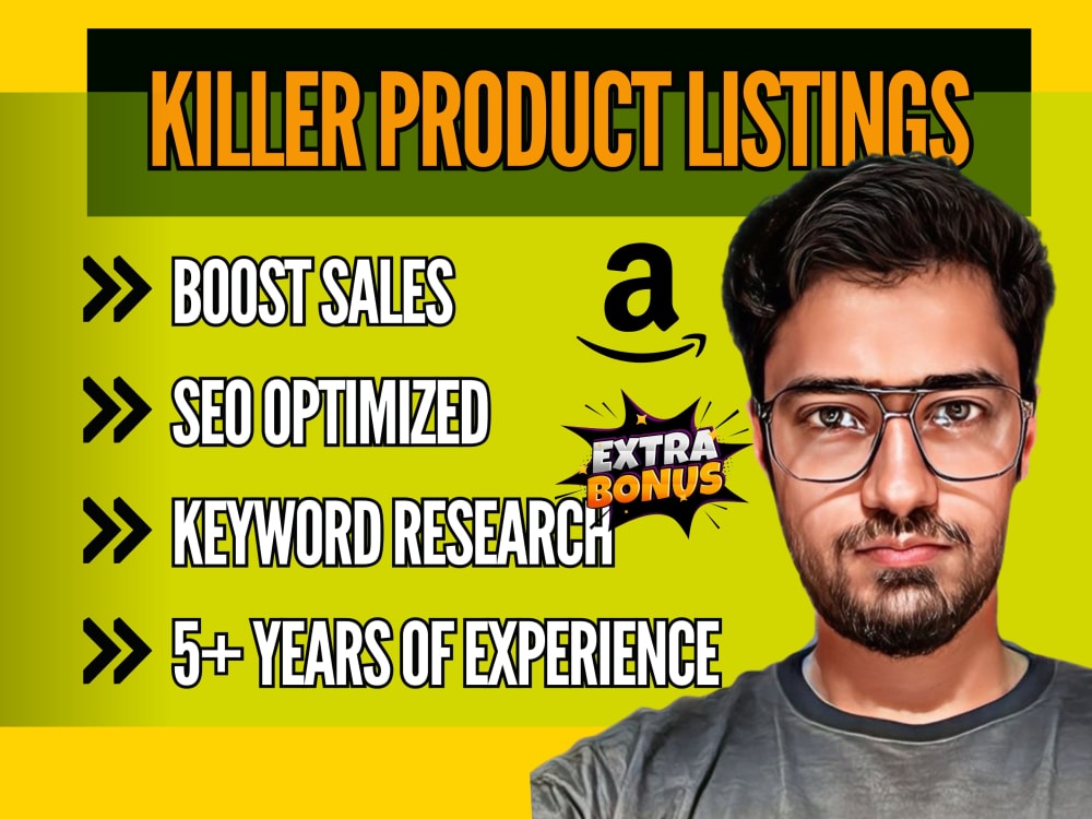 SEO optimized product description and product listing | Upwork SEO optimized product description and product listing | Upwork