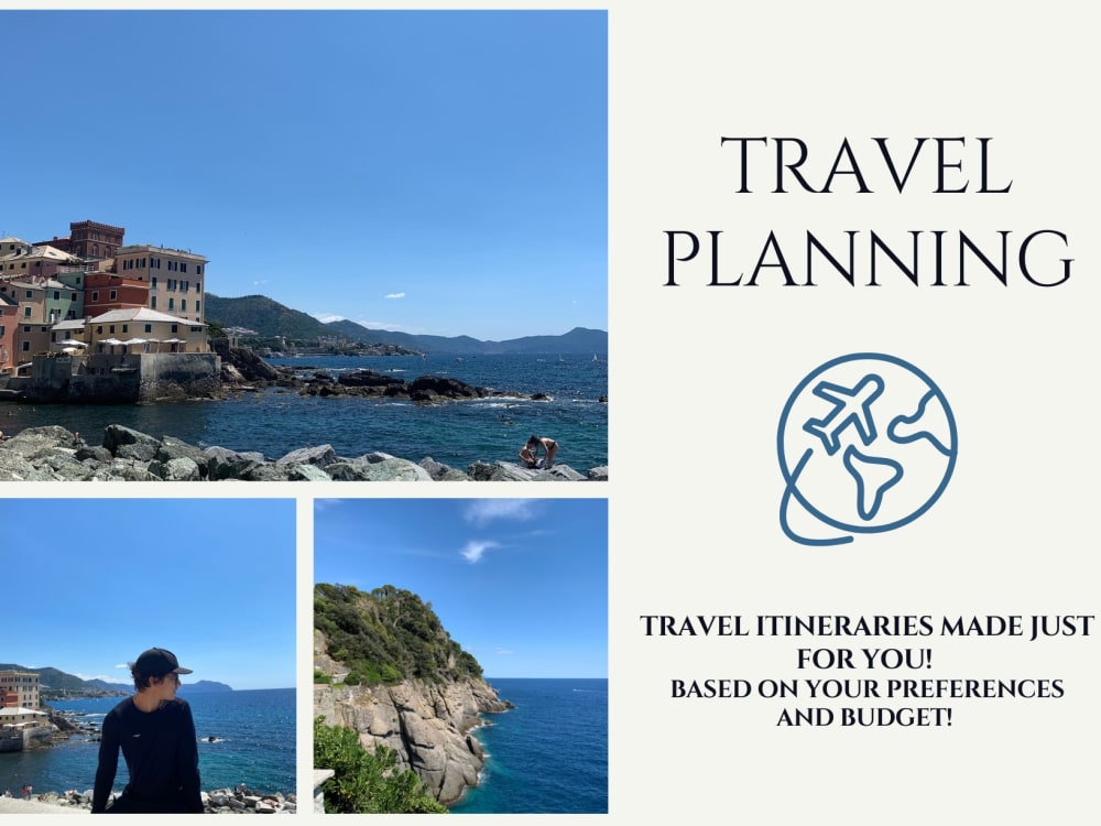 A detailed travel plan made just for you | Upwork