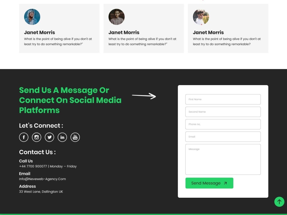 An amazing Landing Page/Website Design for your business | Upwork