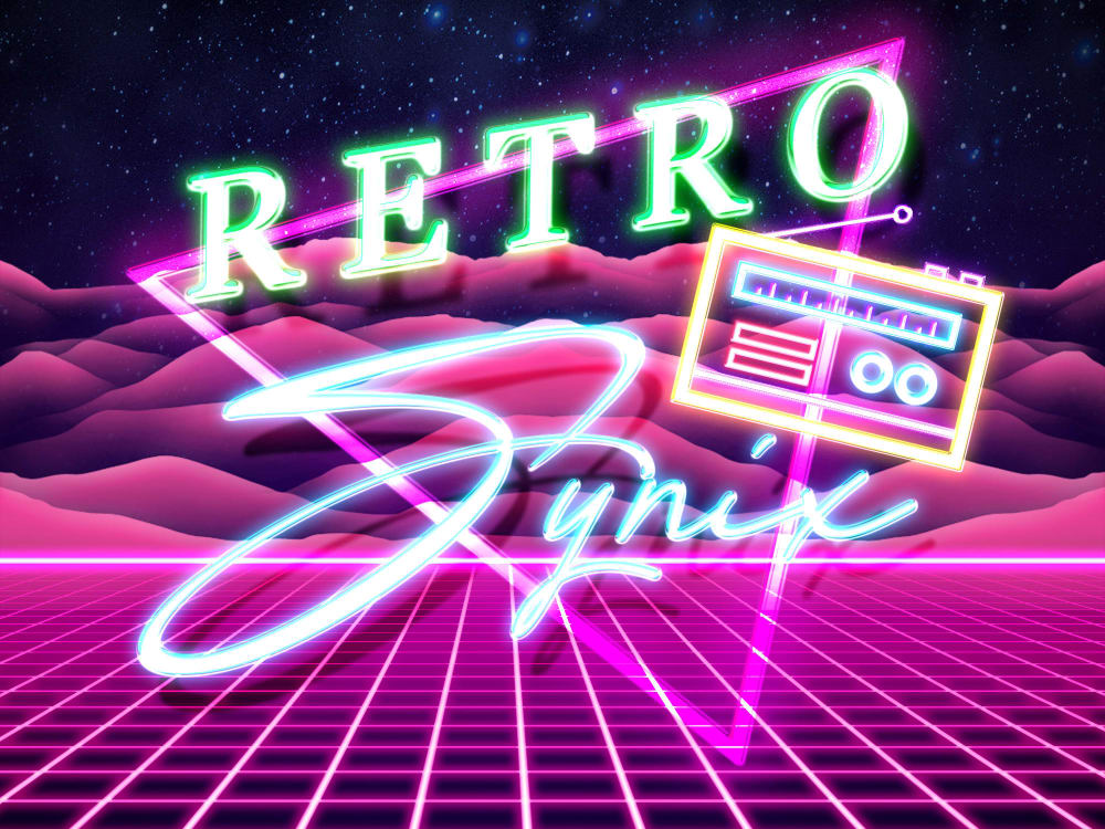 Retro Vintage Neon 80's Text Effects By A Professional Designer here ...