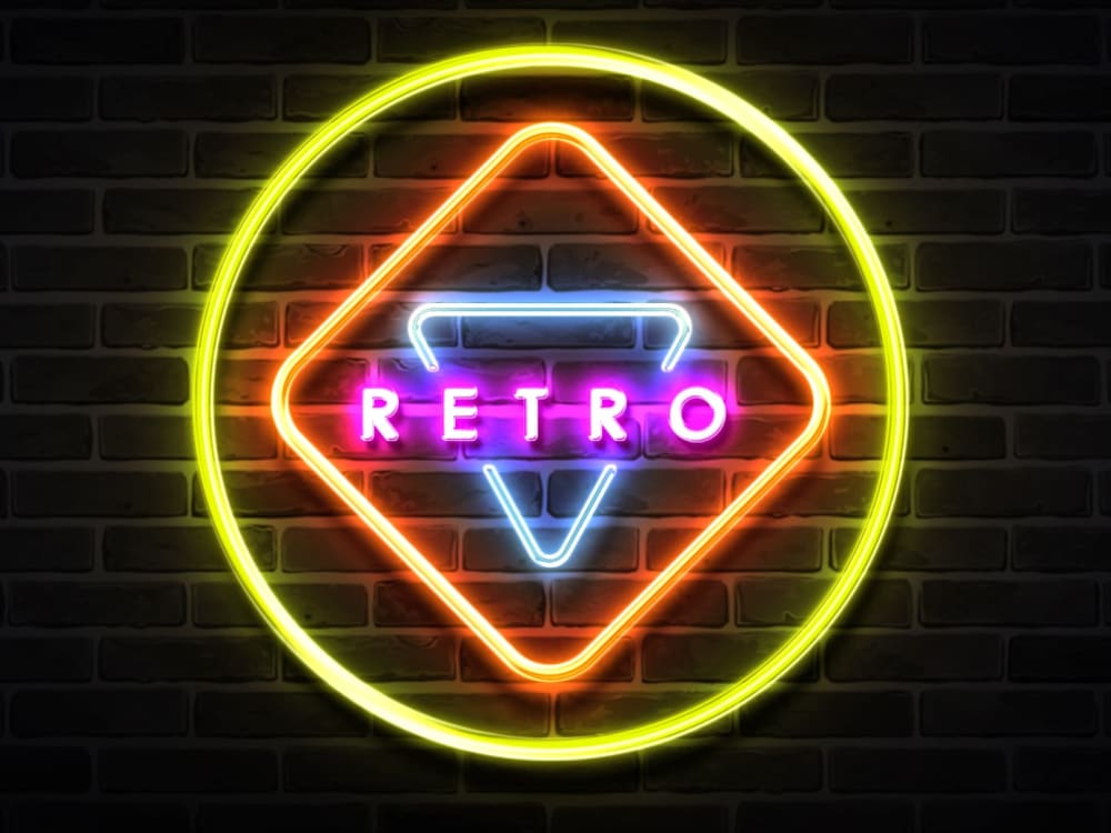 Retro Vintage Neon 80's Text Effects By A Professional Designer here ...