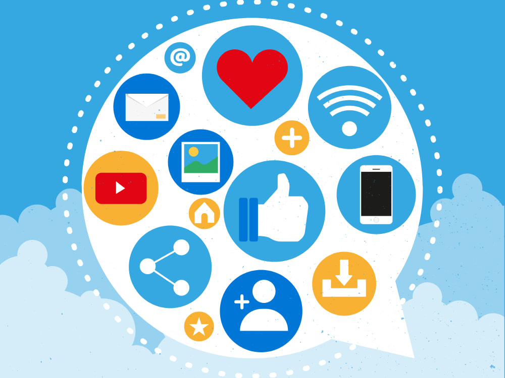 Graphics for your social media channel (Instagram+ Facebook+ LinkedIn ...