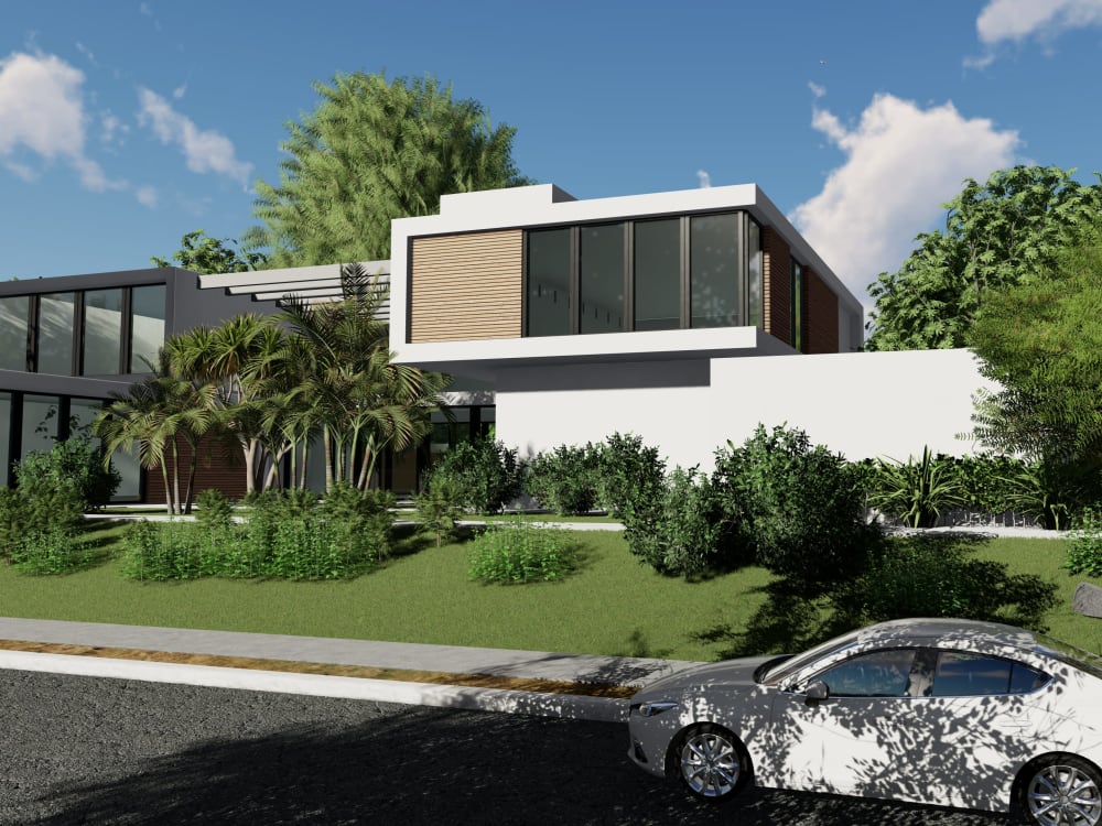 Interior and exterior architecture render images with 4k resolution ...