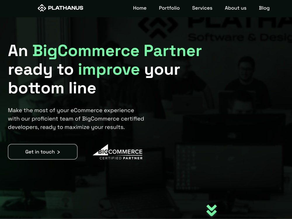 An amazing Next.Js website | Upwork