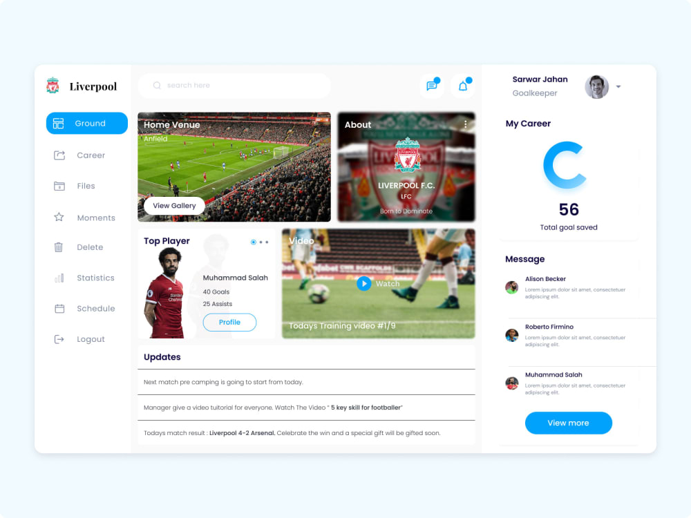 CRM Dashboard, Pos System, Web apps UI/UX Design In Figma | Upwork