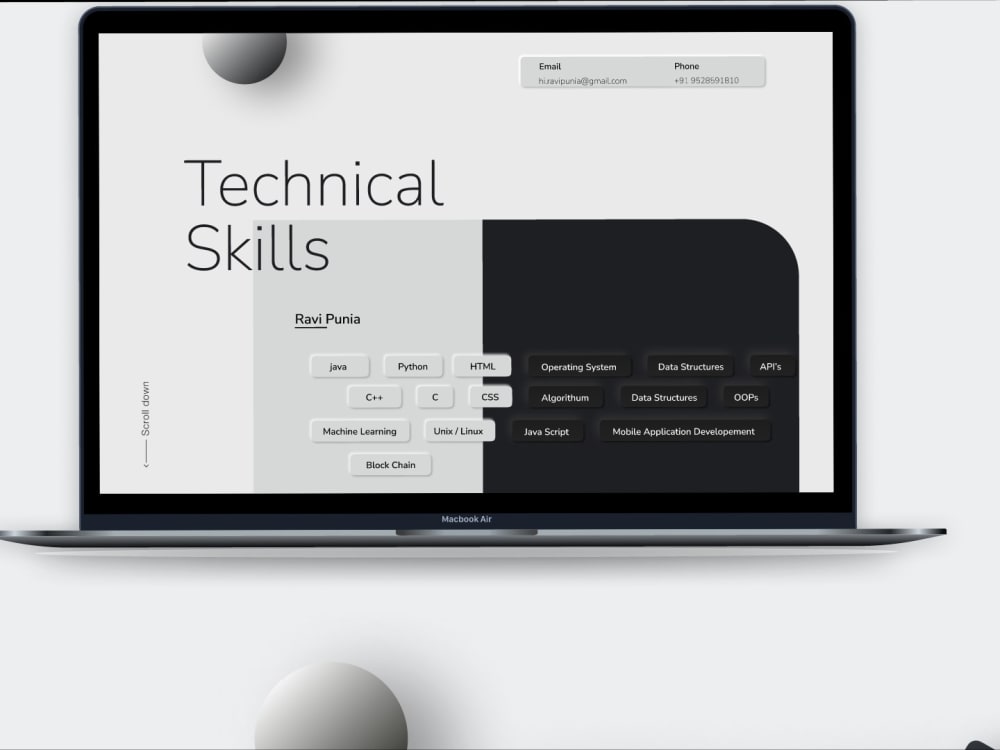 Fantastic , creative , minimal web ui design | Upwork