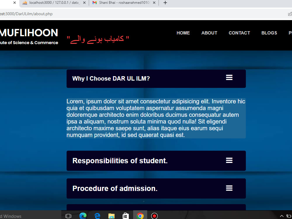 Full stack responsive website | Upwork