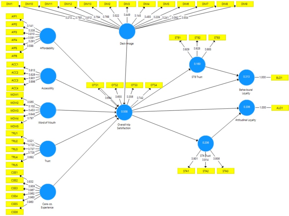 Statistical analysis using SmartPLS with the Excel report | Upwork