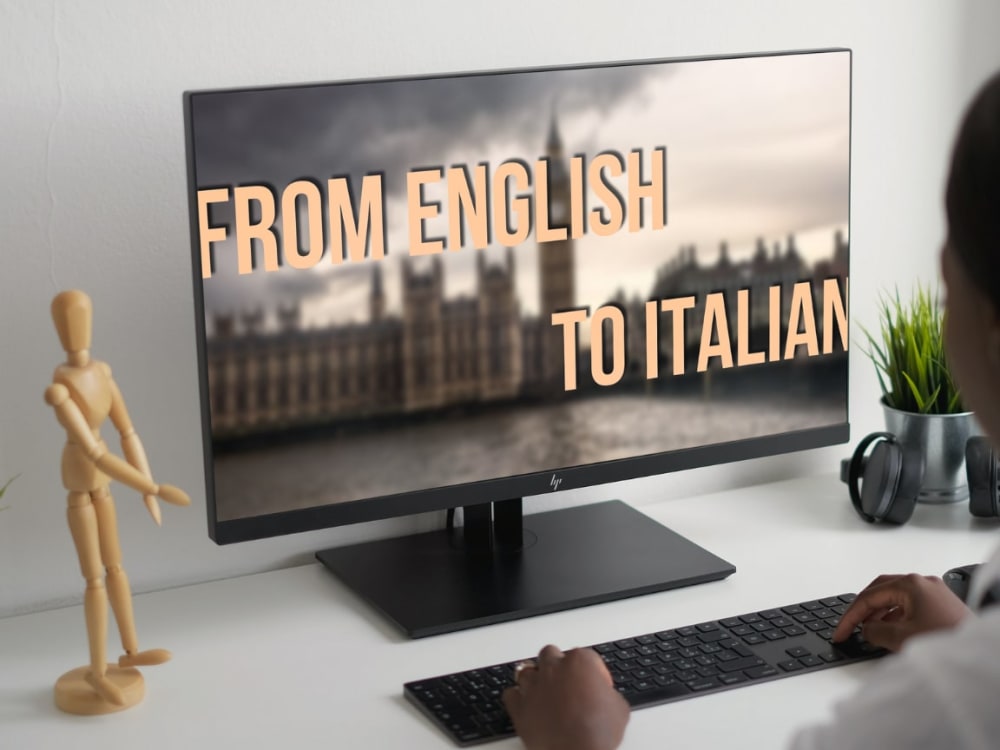 An accurate translation of your Blog from English to Italian | Upwork