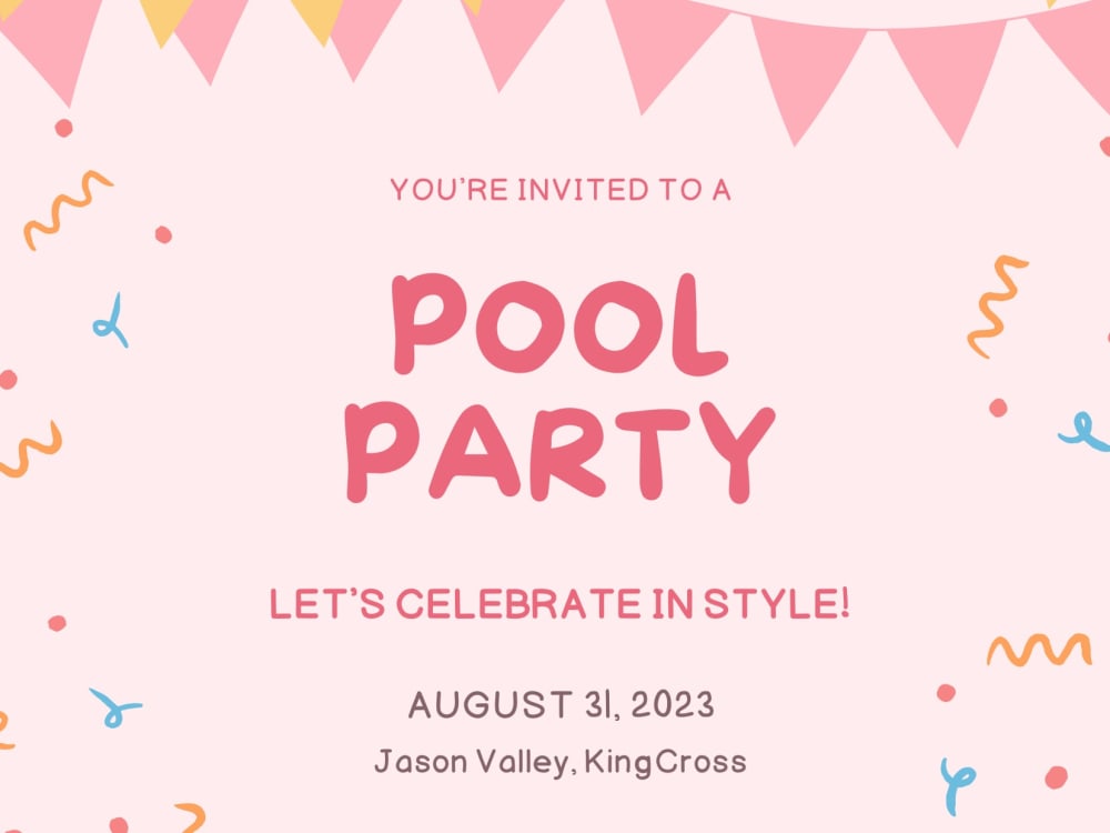 Beautiful custom invitation cards for weddings, birthday party, or ...