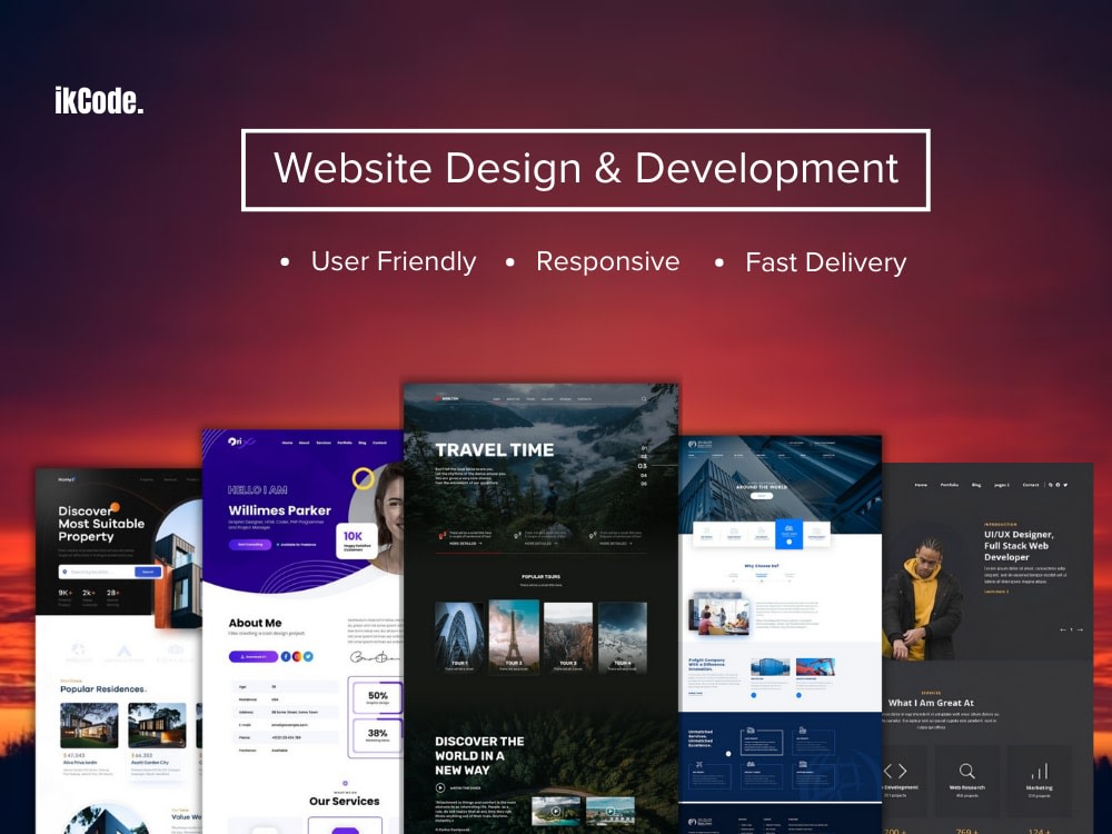 Custom User Friendly & Responsive Website, Professional Website ... Custom User Friendly & Responsive Website, Professional Website ...