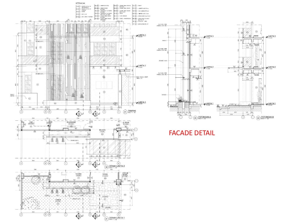 An Architectural Working Drawings-complete Set in Autocad | Upwork
