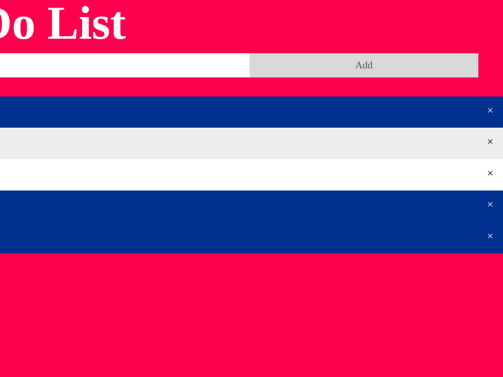 Interractive to-do list that will help you manage your tasks. | Upwork