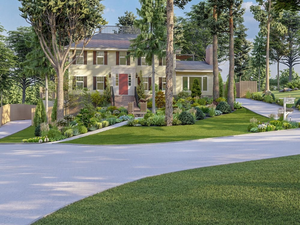 Realistic rendering and Backyard landscaping | Upwork