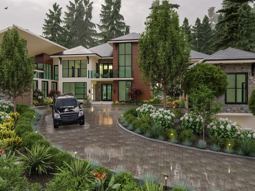 Realistic rendering and Backyard landscaping | Upwork