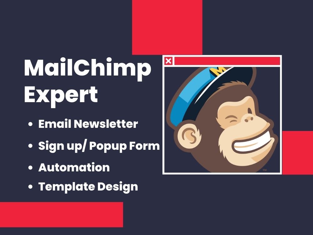 Design Mailchimp template or email template | Upwork