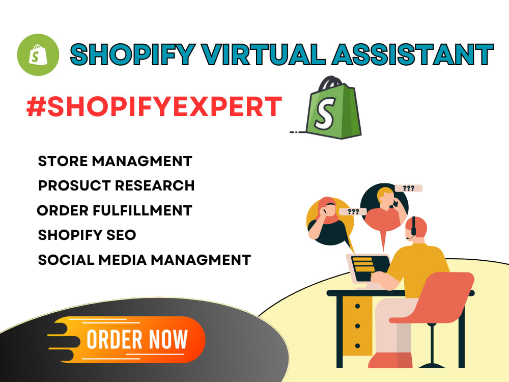 Shopify Store Management Services, Expert Virtual Assistant | Upwork