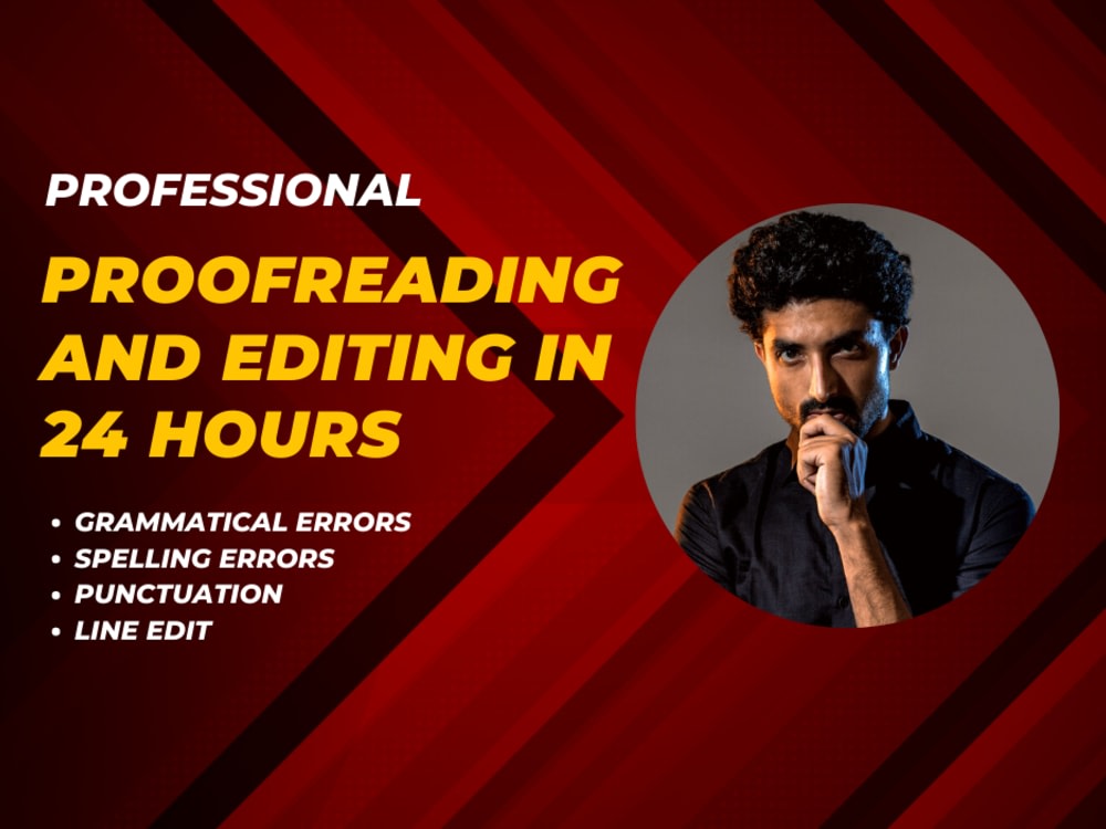 A professional proofreader for content that is free of grammar errors ...