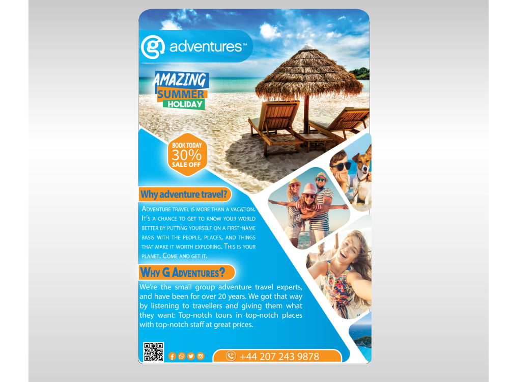 Design a creative Flyer using color theory & marketing techniques. | Upwork