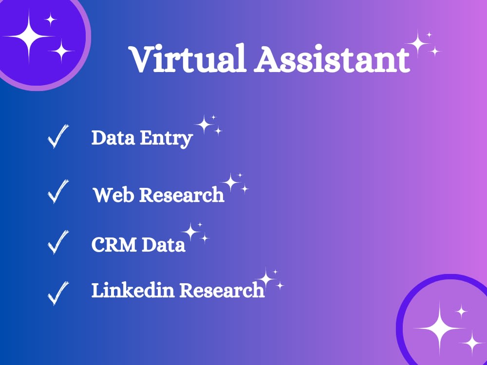 Data entry, web research, typing, copy paste & data mining | Upwork