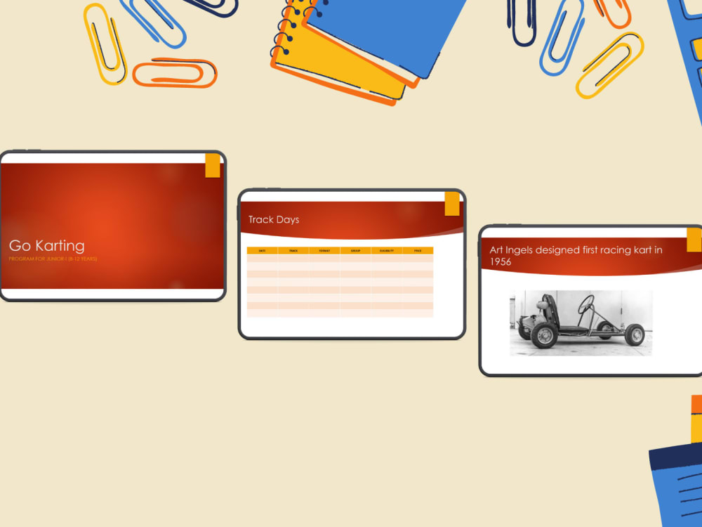 Finished PowerPoint presentation with design and content | Upwork