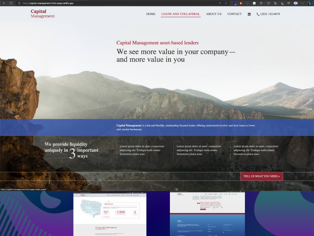 Responsive PSD/Figma to HTML website with beautiful animation | Upwork