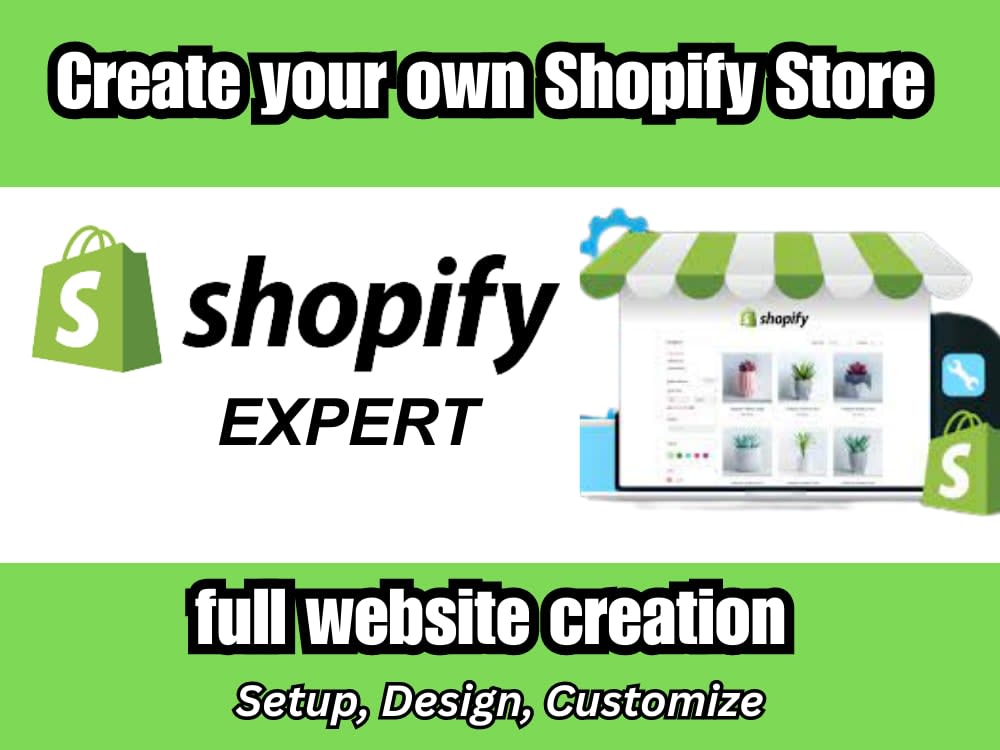A responsive Shopify store E-commerce website Shopify dropshipping store | Upwork